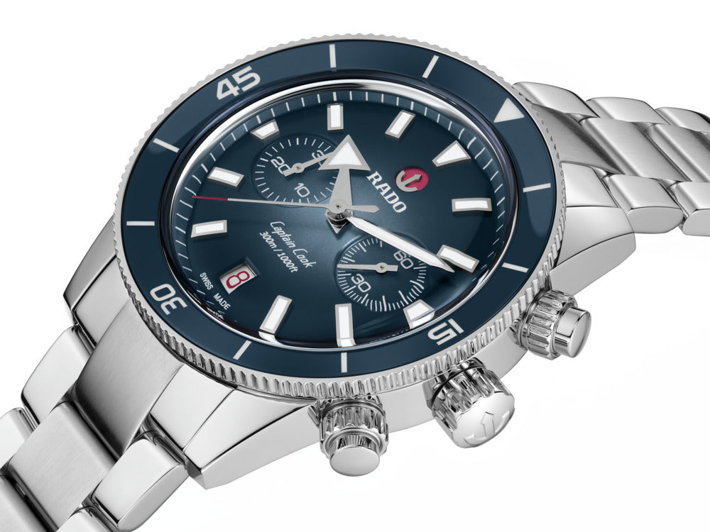 R32145208| RADO |Captain Cook, 43 mm, Automatic, Round, High-Tech Cera ...