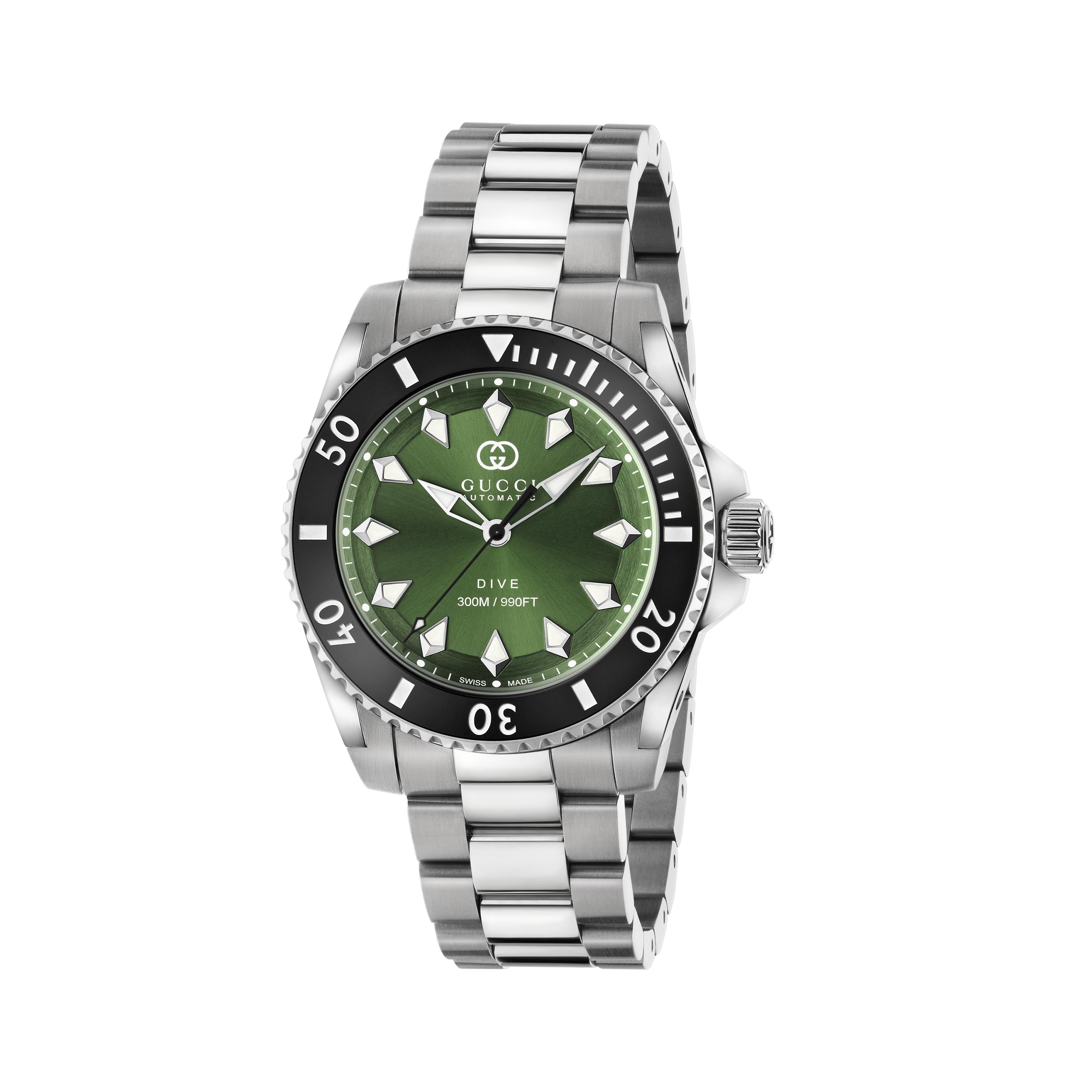 Dive LG Green/Black 40MM Watch – Kury Alta Relojeria