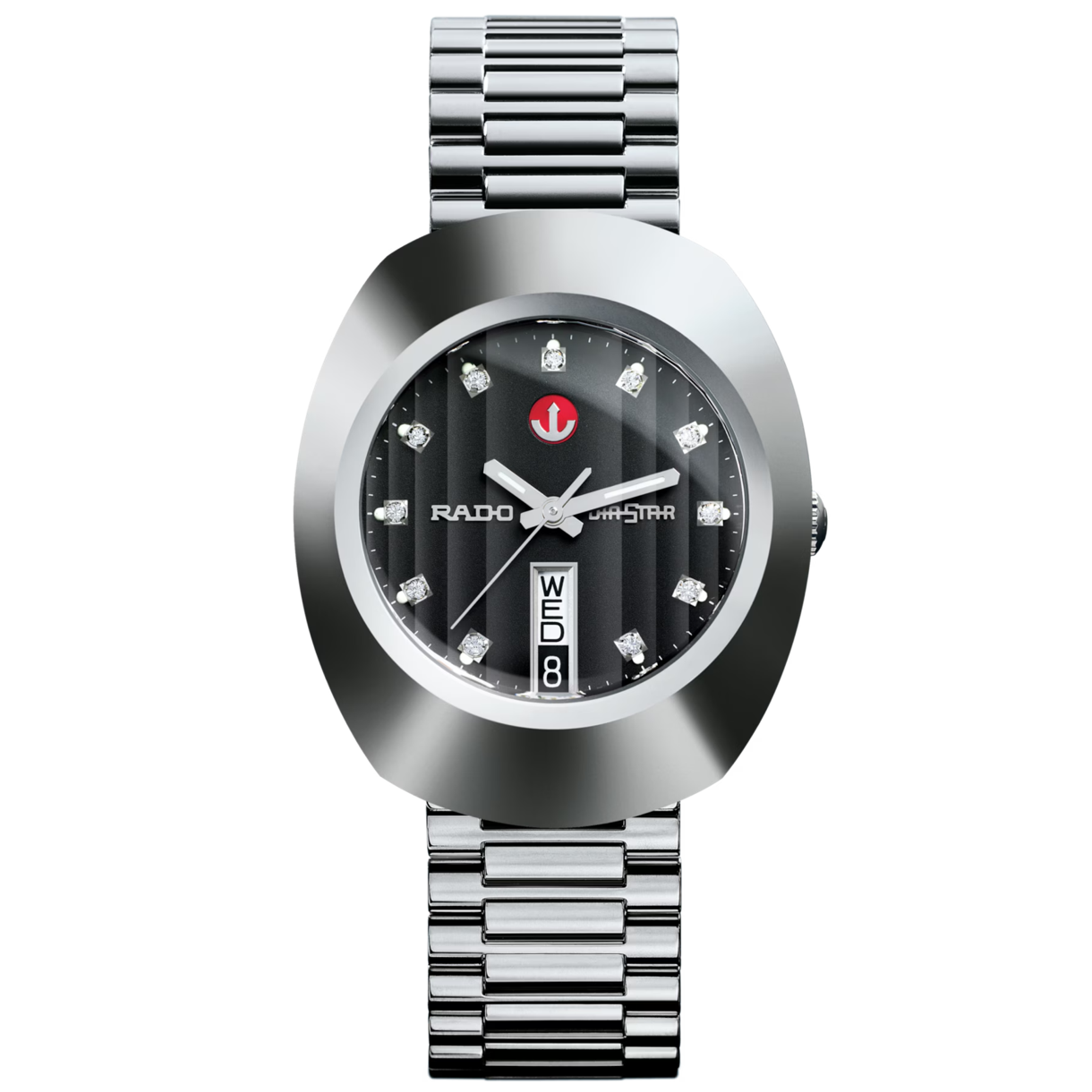 Original Stainless Steel with Black Dial 35MM Watch – Kury Alta Relojeria