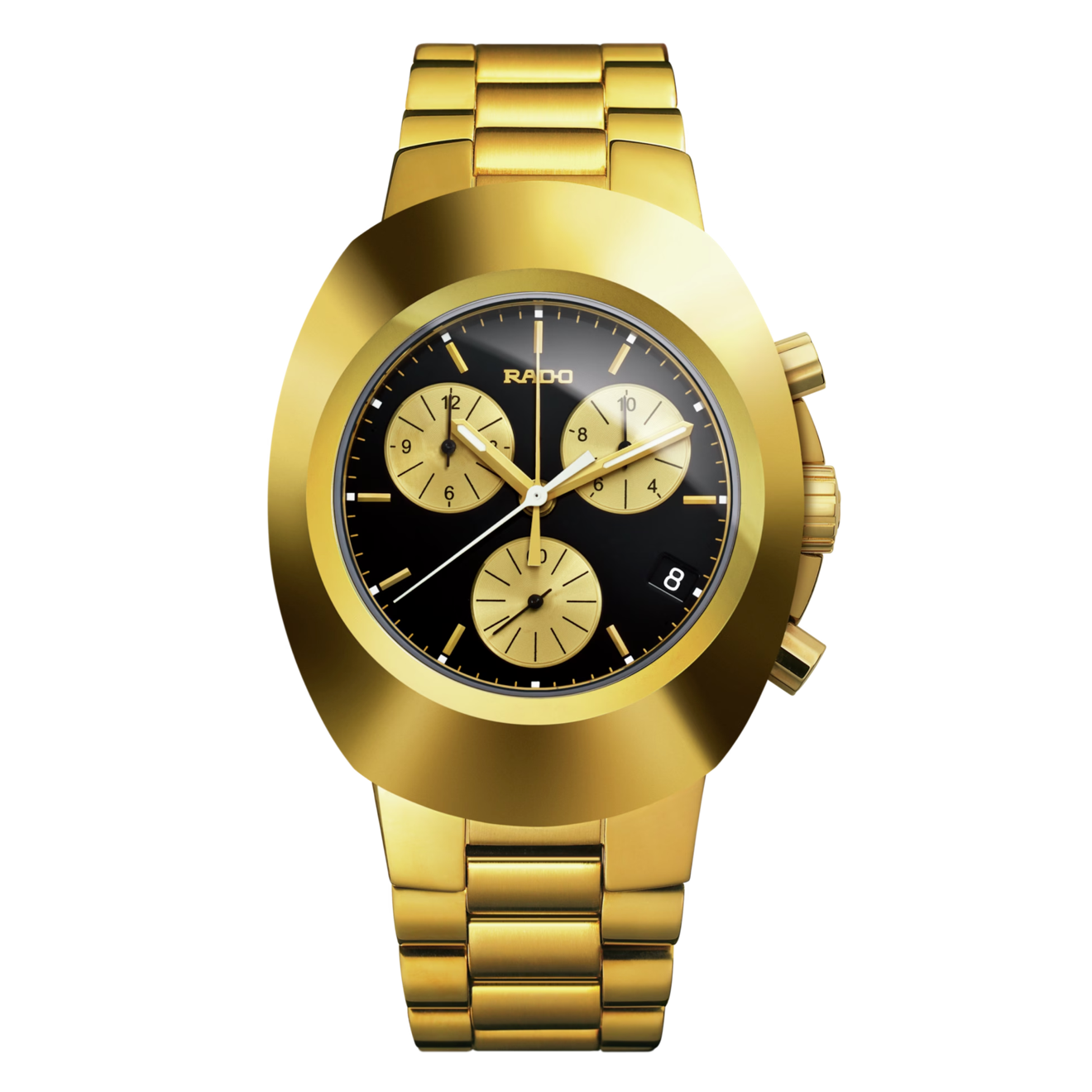 Original Chronograph Black Dial 38.5MM Watch – Kury Alta Relojeria