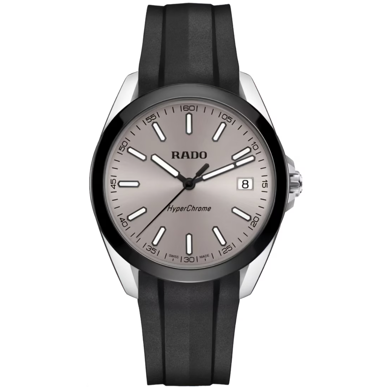 Hyperchrome Grey Dial with Black Rubber Strap 42MM Watch – Kury Alta ...