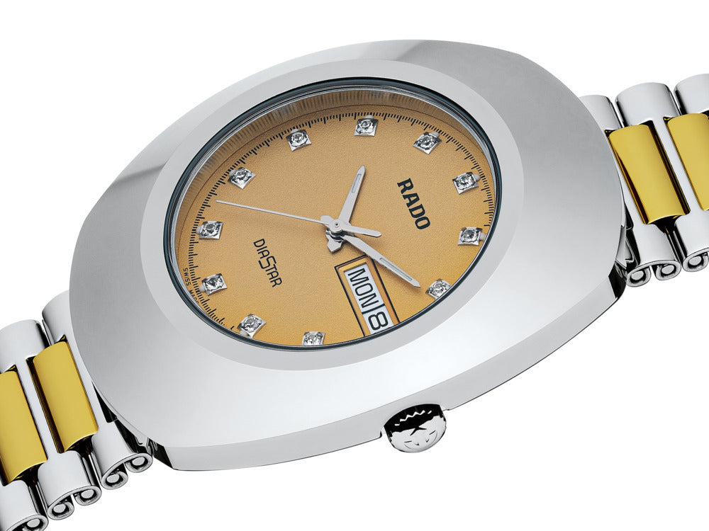 R12391633| RADO |Original, 35 mm, Quartz, Oval, SS – Kury Alta Relojeria